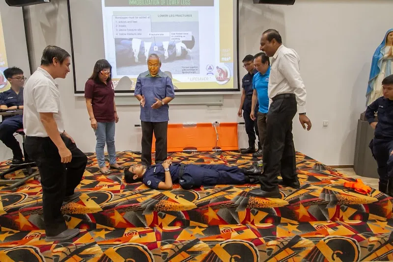 SCDF Tier 3 Training | Church of the Transfiguration - Singapore