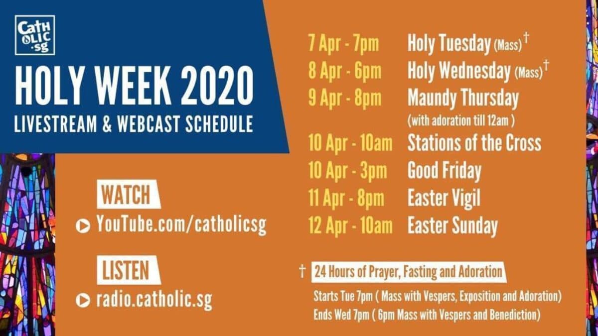 Holy Week 2020 | Church of the Transfiguration - Singapore
